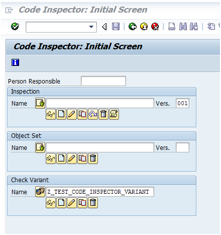 nesli's page: ABAP Test Cockpit – Create Code Inspector Variant