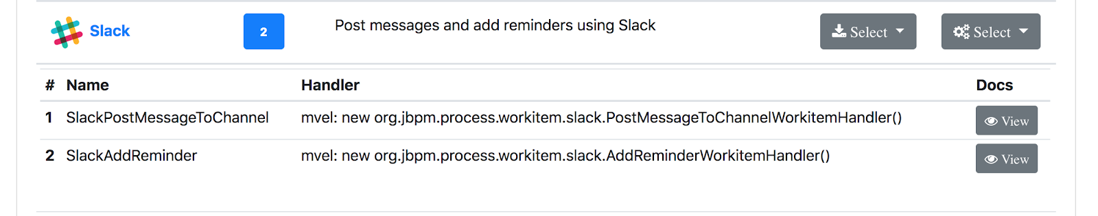 Accelerate your business: jBPM Workitems Spotlight - GitHub and Slack