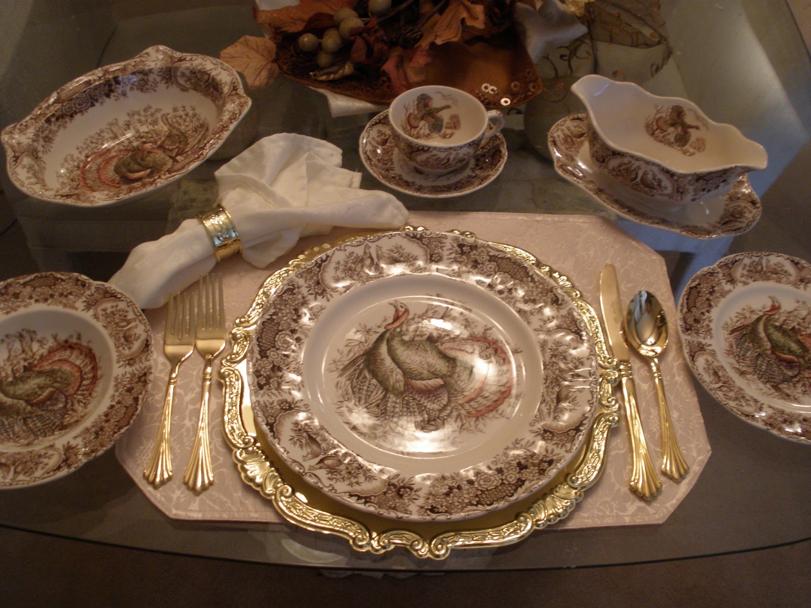 Rena Designs: Wild Turkey Native American by Johnson Brothers