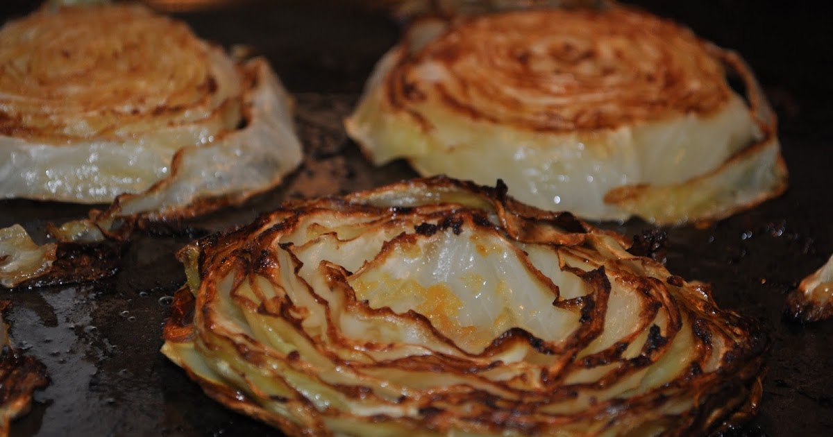 Life in my Kitchen...and beyond: #1,038: Garlic Rubbed Roasted Cabbage ...