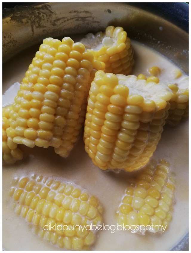 Jagung rebus susu viral yang senang dan sedap. Budak-budak mesti suka ...