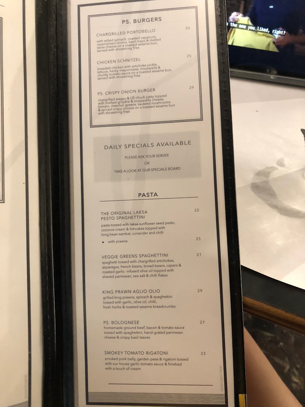 Post 128: PS Cafe @ Paragon, Orchard