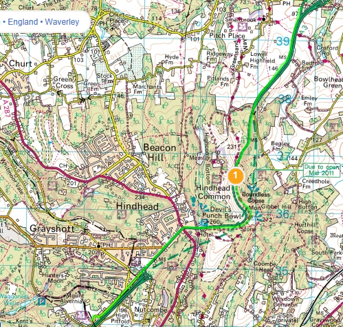 Countercyclical: Hindhead Common Bicycle "bypass"