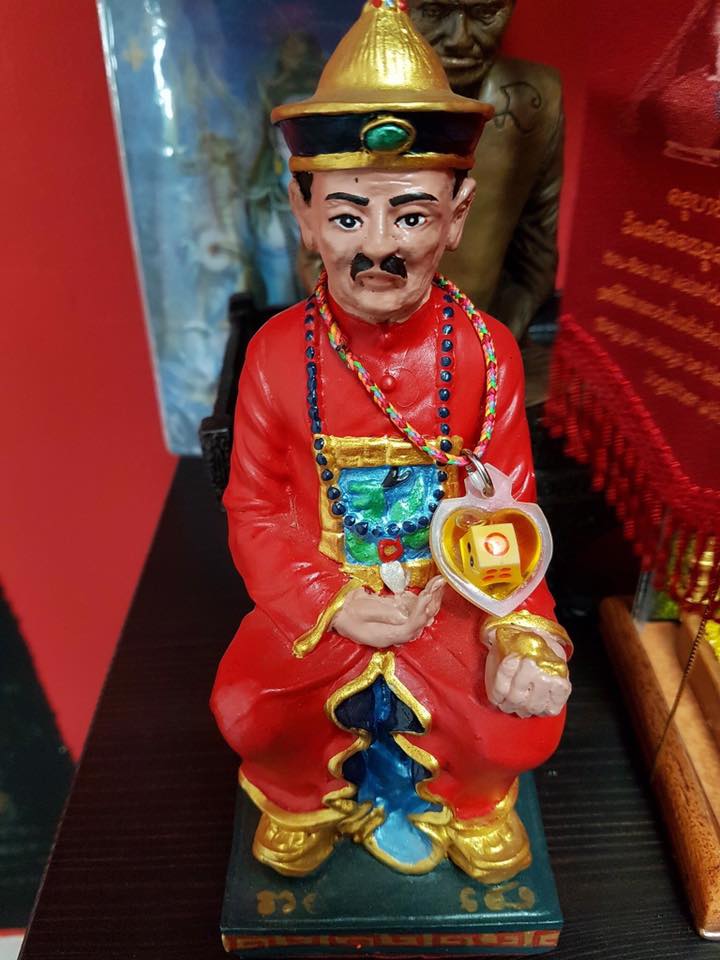 Gambling God Bucha deity by Master AJ Chor.