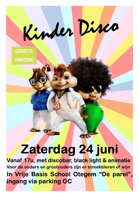Welkom Oudercomite VBS Otegem: kinderdisco