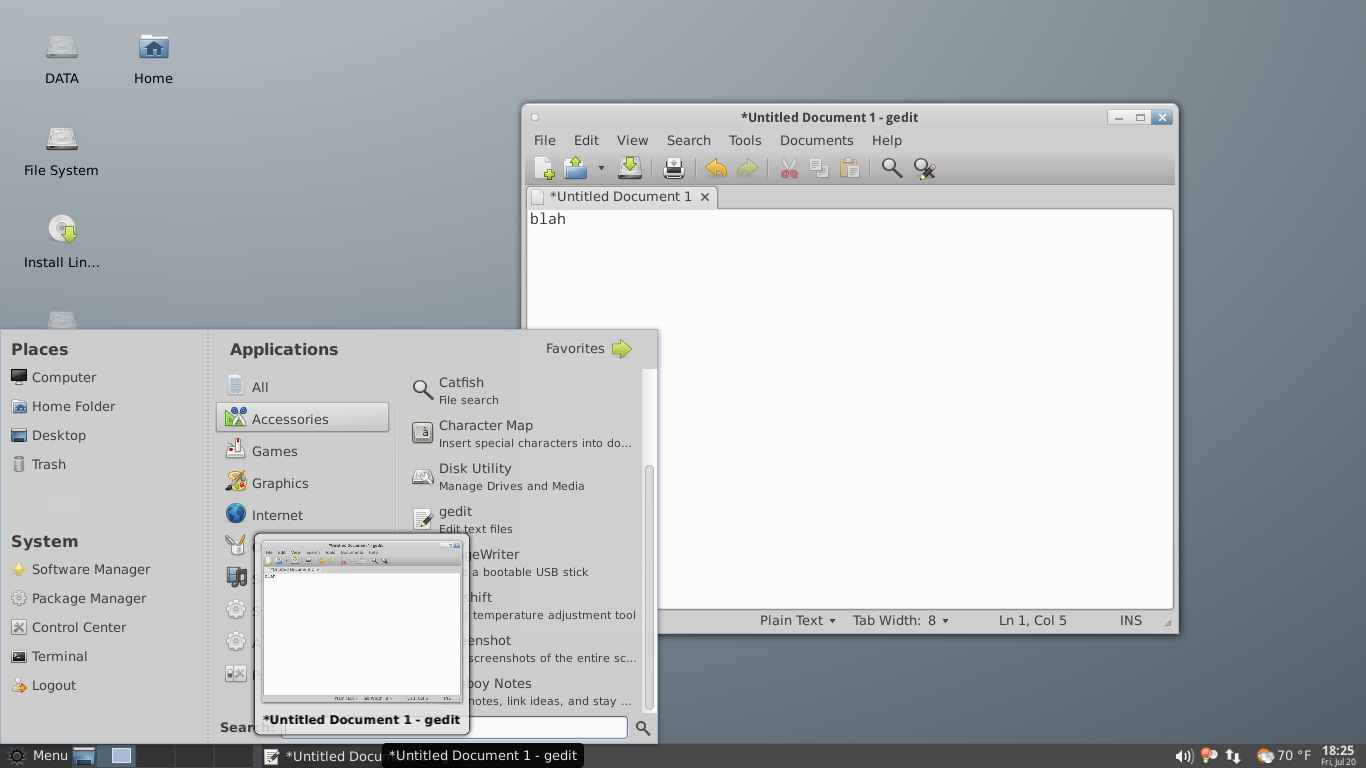 Das U-Blog by Prashanth: Review: Linux Mint 13 LTS "Maya" Xfce