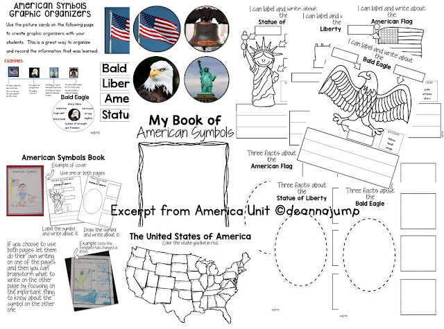 American Symbols & Presidents {Includes FREE Download} | Mrs Jump's ...