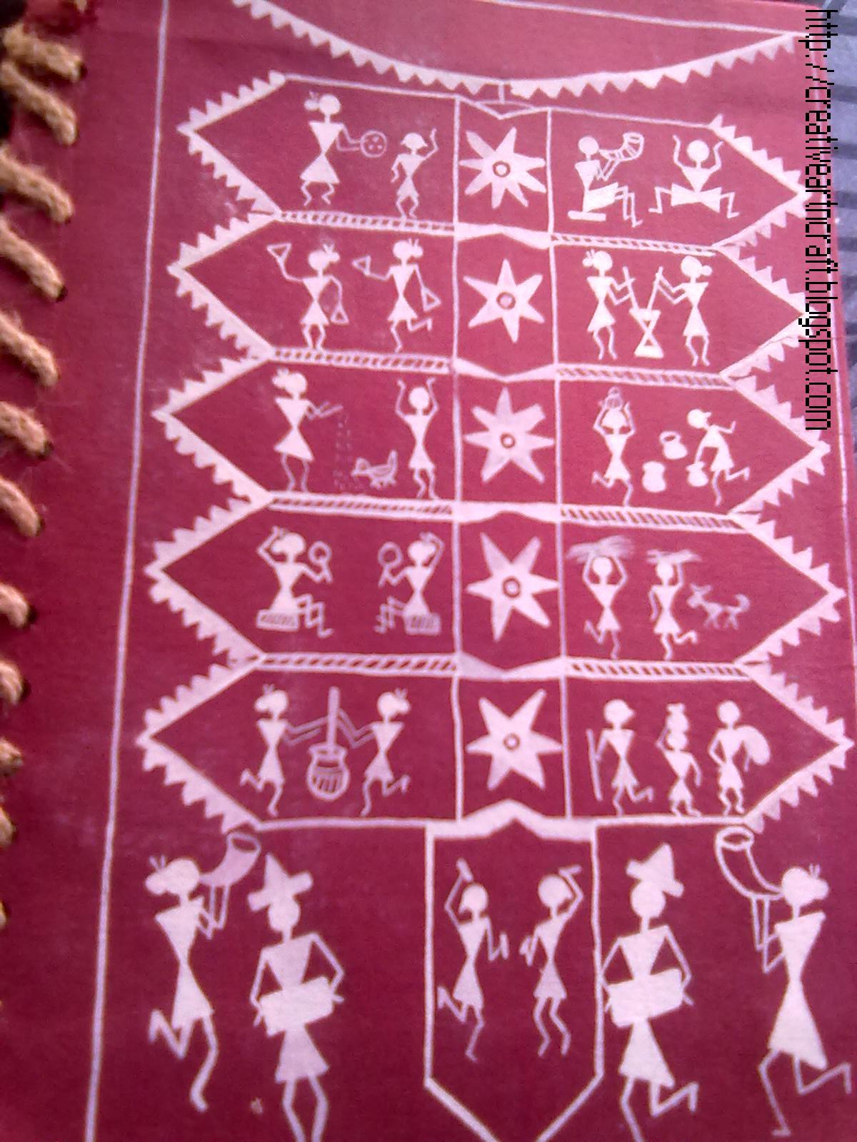 Anu's art and crafts: Warli painting
