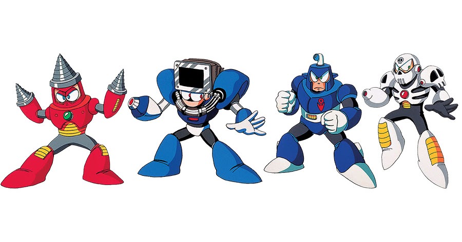 ROCKMAN WORLD 3 BOSS 02.洛克人4頭目(Rockman 4 Bosses) - RMMH洛克人回憶之館