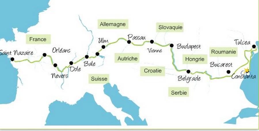 Les vagamondes - Par le monde, à Vélo: Carre Eurovelo 6