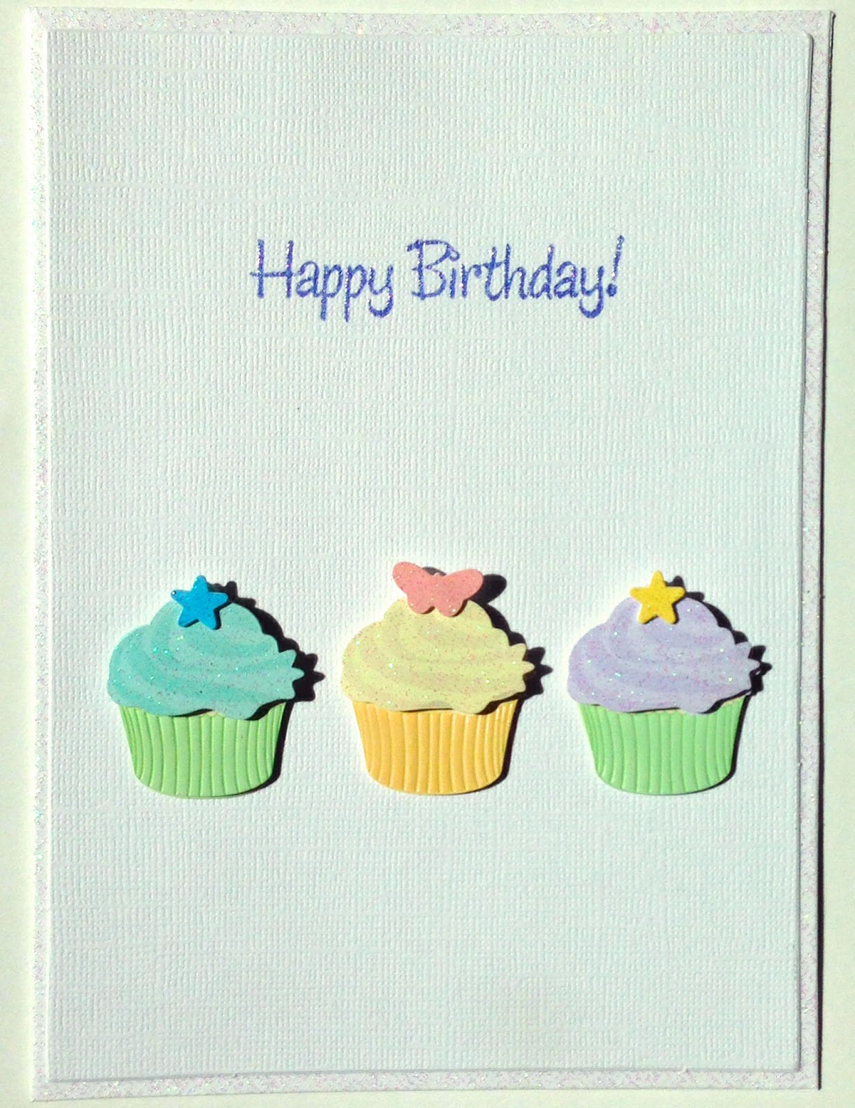 365 Designs: SIMPLE BIRTHDAY CARD IN 3 STEPS