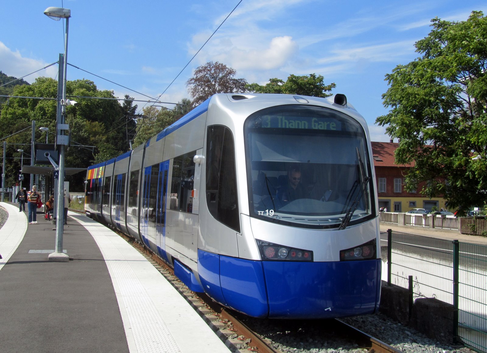 Richard's Tram Blog: Mulhouse (2) tram train