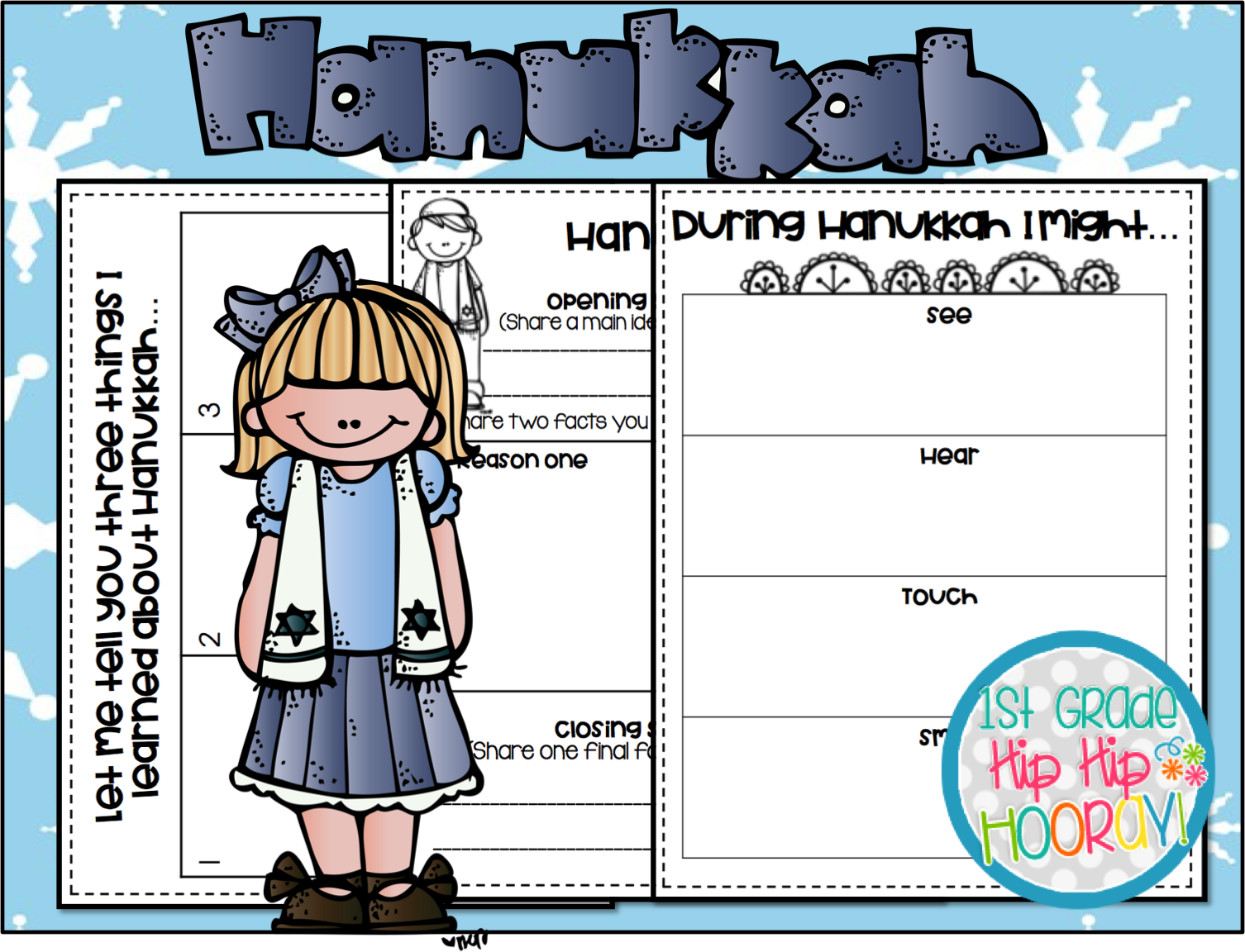 1st Grade Hip Hip Hooray!: Around the World...Hanukkah