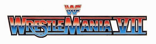 Wrestlemania 7 Logo