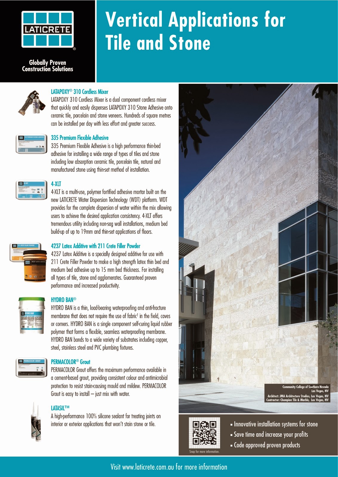 Laticrete Conversations: Vertical Installations of Tile & Stone