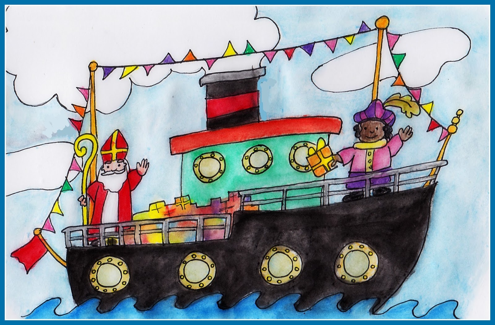 Sinterklaas: Zie ginds komt de stoomboot