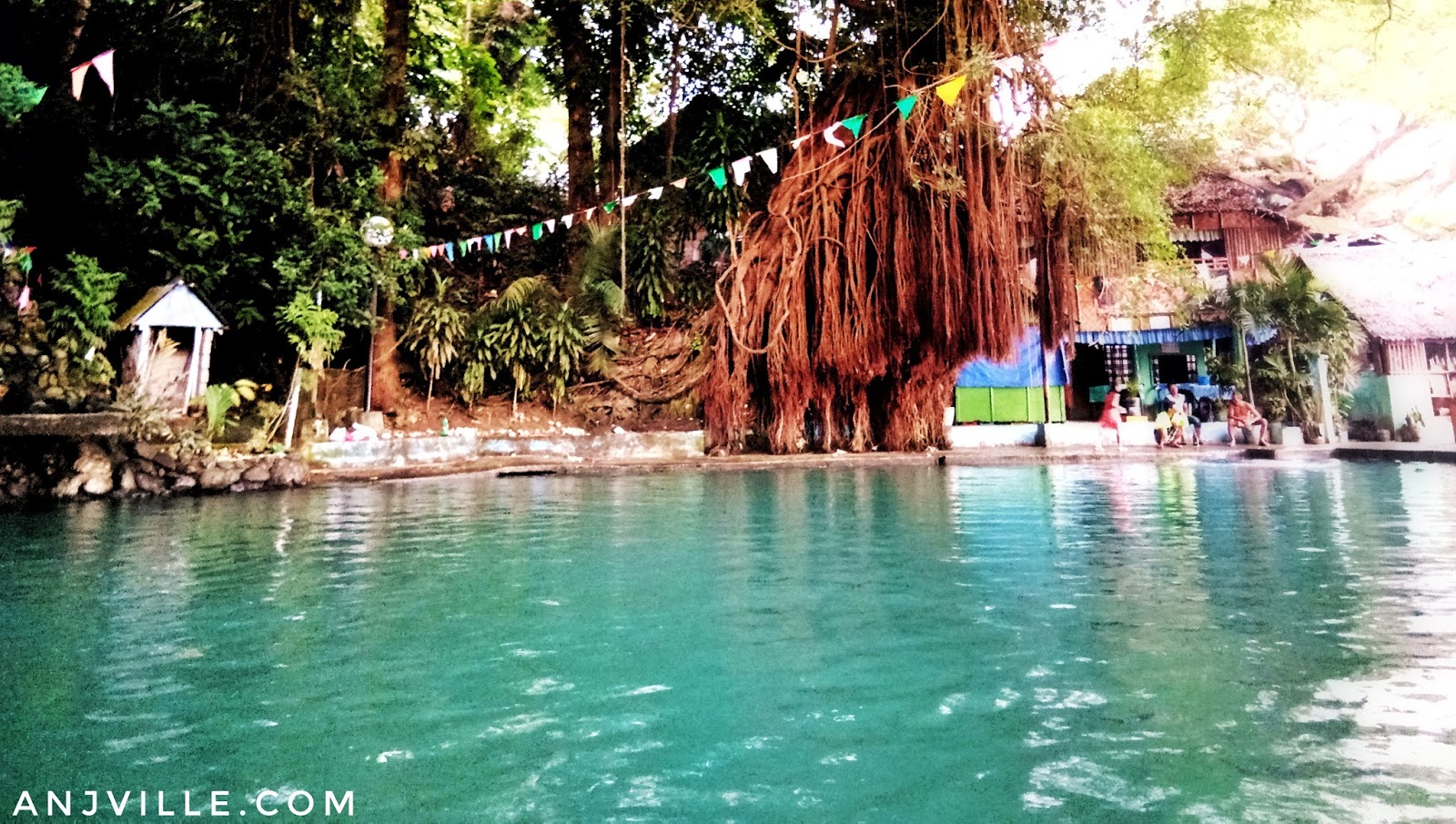 "Inviting cold spring water of Molobolo Spring, Tuburan, Cebu"