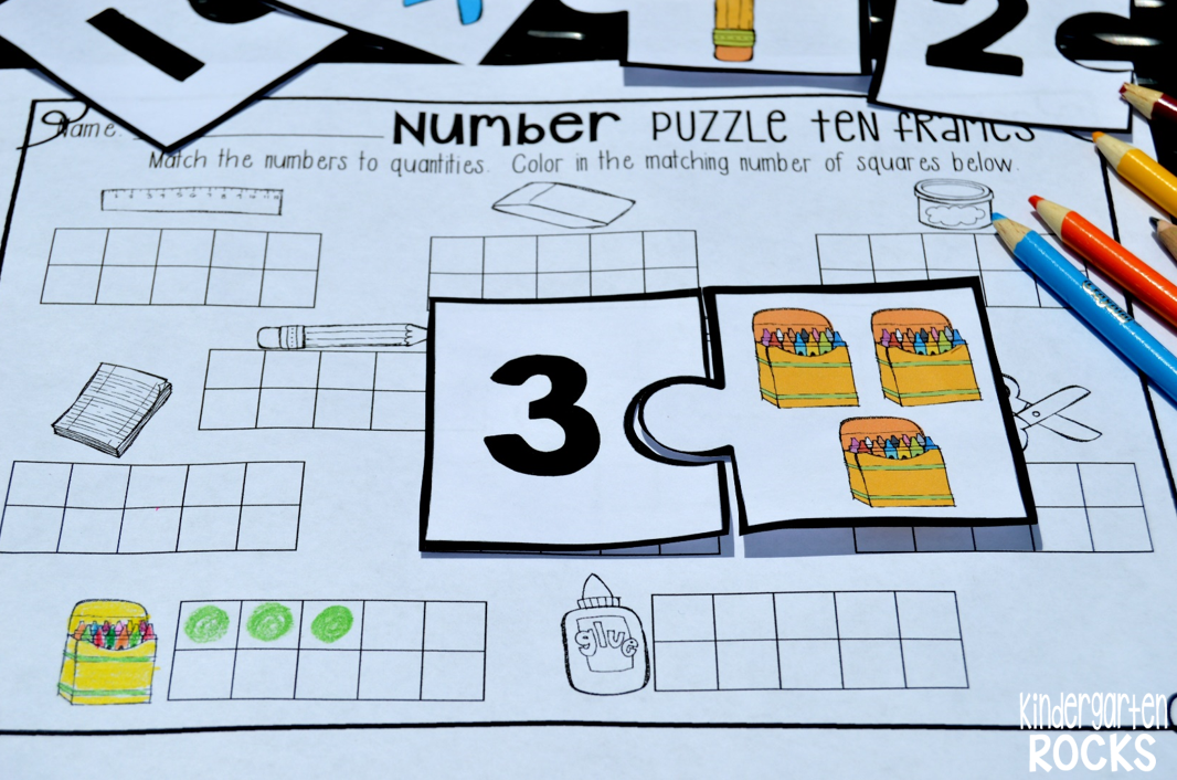 Back to School Activities for Kindergarten - Kindergarten Rocks