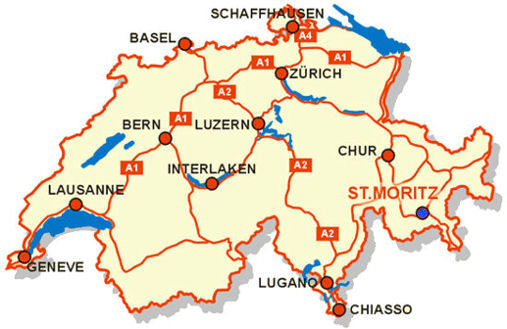 Tourist Destination: St. Moritz, Switzerland - Winter Paradise Destination