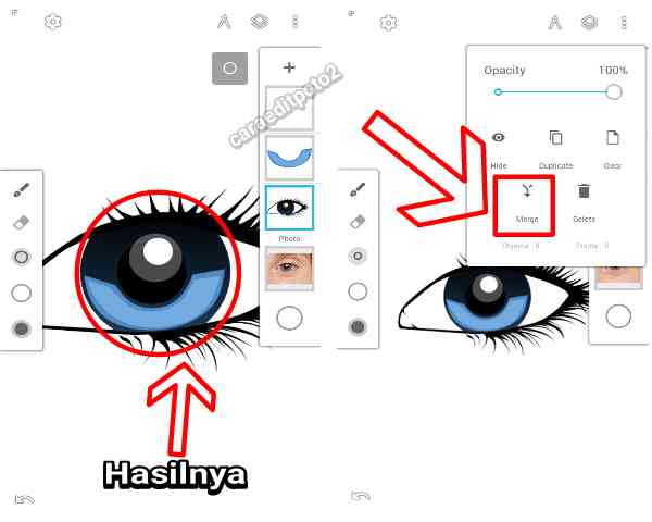 Tutorial Infinite Design - Cara Mudah Membuat Mata Vector