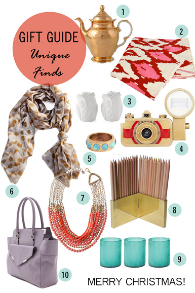 belle maison: Holiday Gift Guide: {10} Fun & Unique Gift Ideas