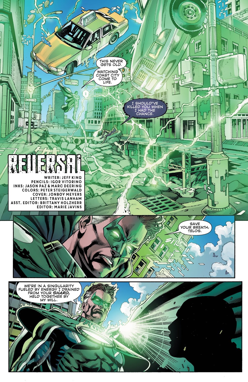 Weird Science DC Comics: Telos #6 Preview