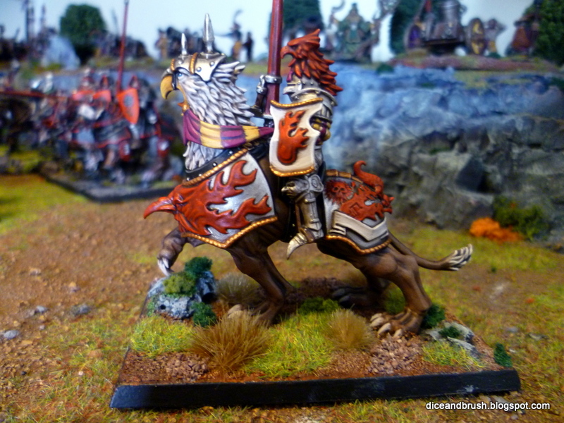 Dice and Brush: Empire Update: Demigryph Knights finished!
