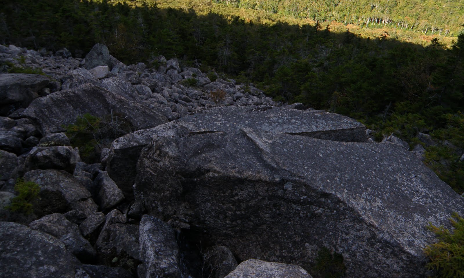 JustJoe Hiking: Western Slope of Agony Ridge Talus Field 9/16/12
