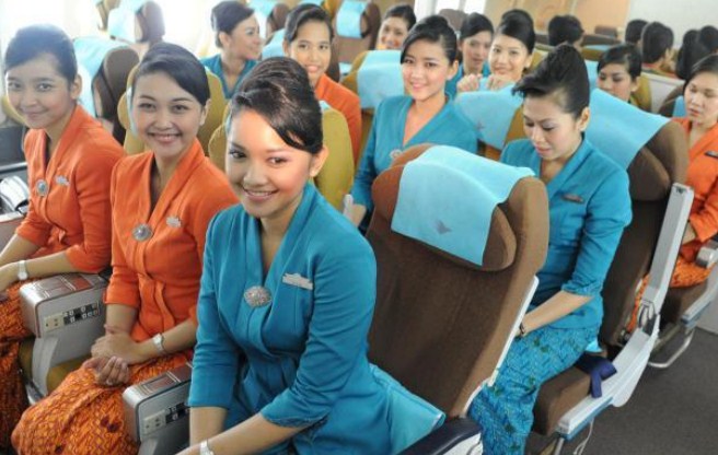 Model Seragam Terbaik Baju Batik Pramugari 2019 | Berbagi Cerita Untuk ...