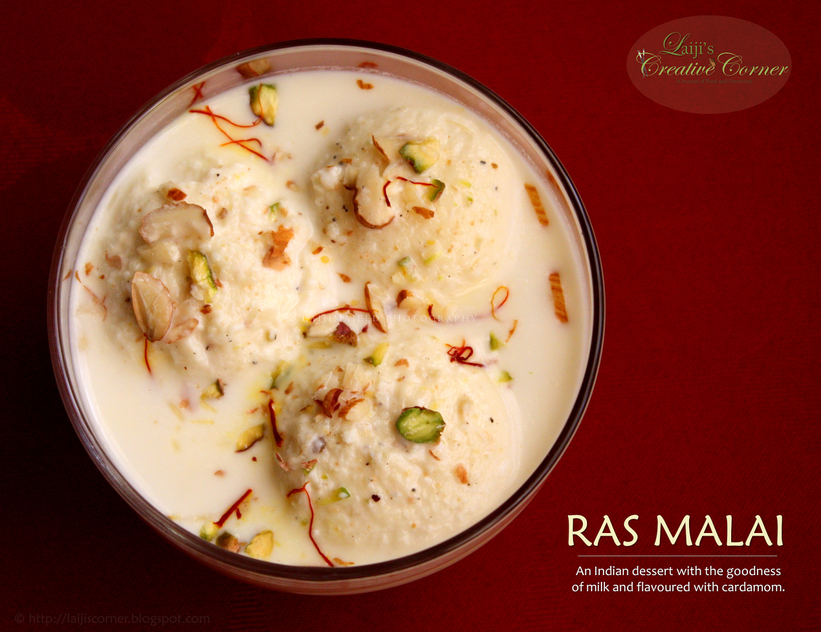 Laiji's Creative Corner: Ras Malai