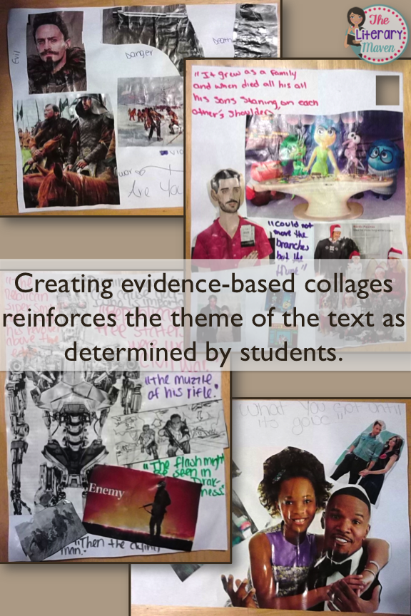 Visualizing Theme with Evidence-Based Collages - The Literary Maven