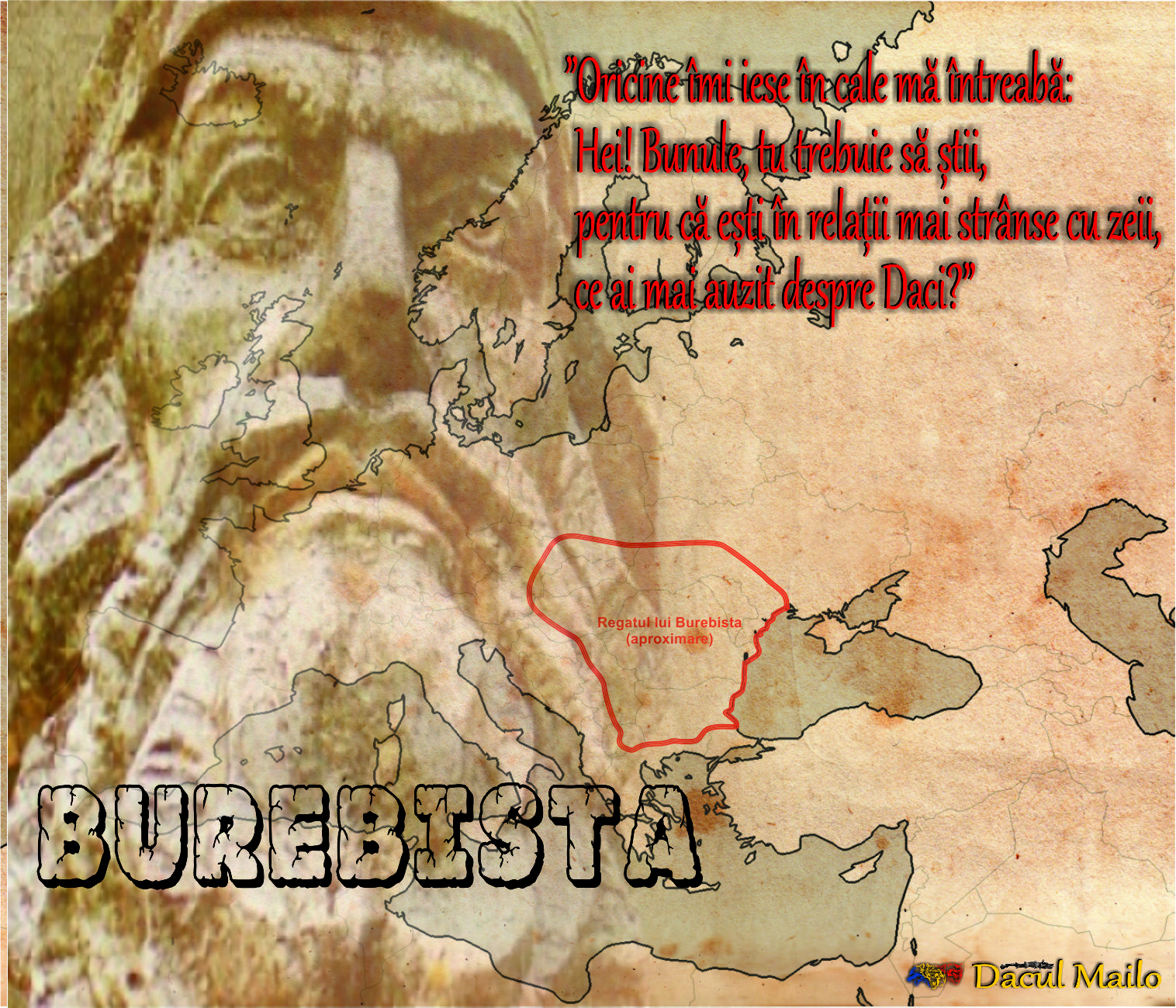 Dacul Mailo: DACIA MARE SUB CONDUCEREA MARELUI REGE TRACO-GETO-DAC ...