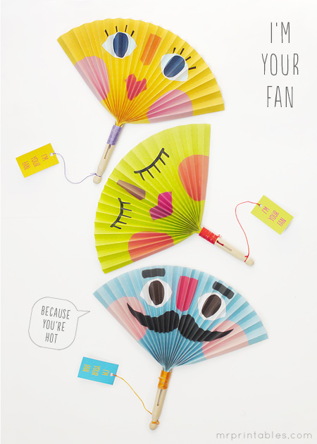 Face Paper Fans | Munchkins and Mayhem