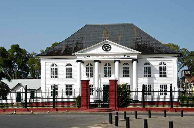 Dziedzictwo UNESCO: Zabytkowe centrum Paramaribo. Surinam 2002