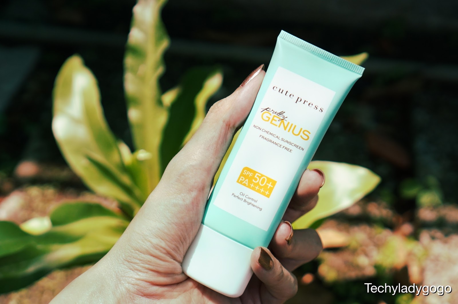 Cute Press Pretty Genius Sunscreen SPF50+ PA++++ รีวิวกันแดดเจ้านาย กัน ...