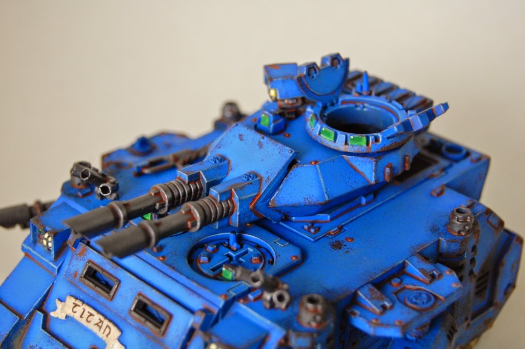 WrocWar: Warhammer 40k: Ultramarines Predator