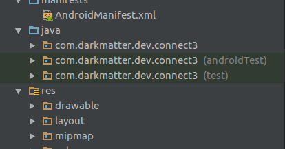 ANDROID APPLICATION PROJECT STRUCTURE