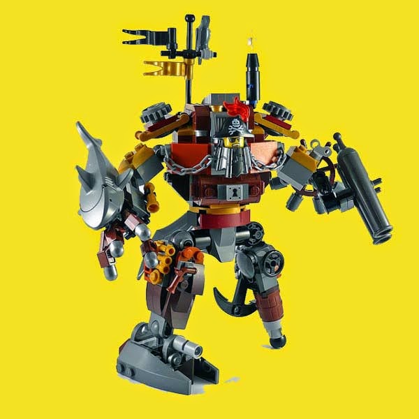 Las colecciones asombrosas: Lego barba metálica