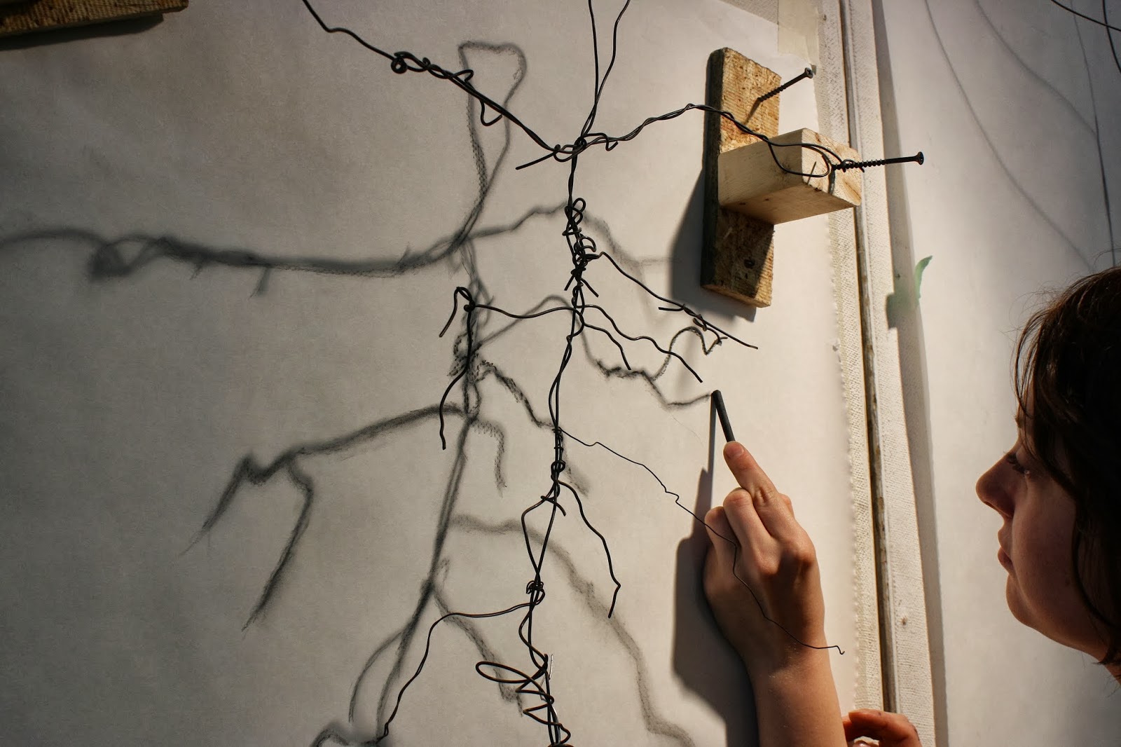 Contemporary Drawing Practices: Drawing in Space, Student Work at ...