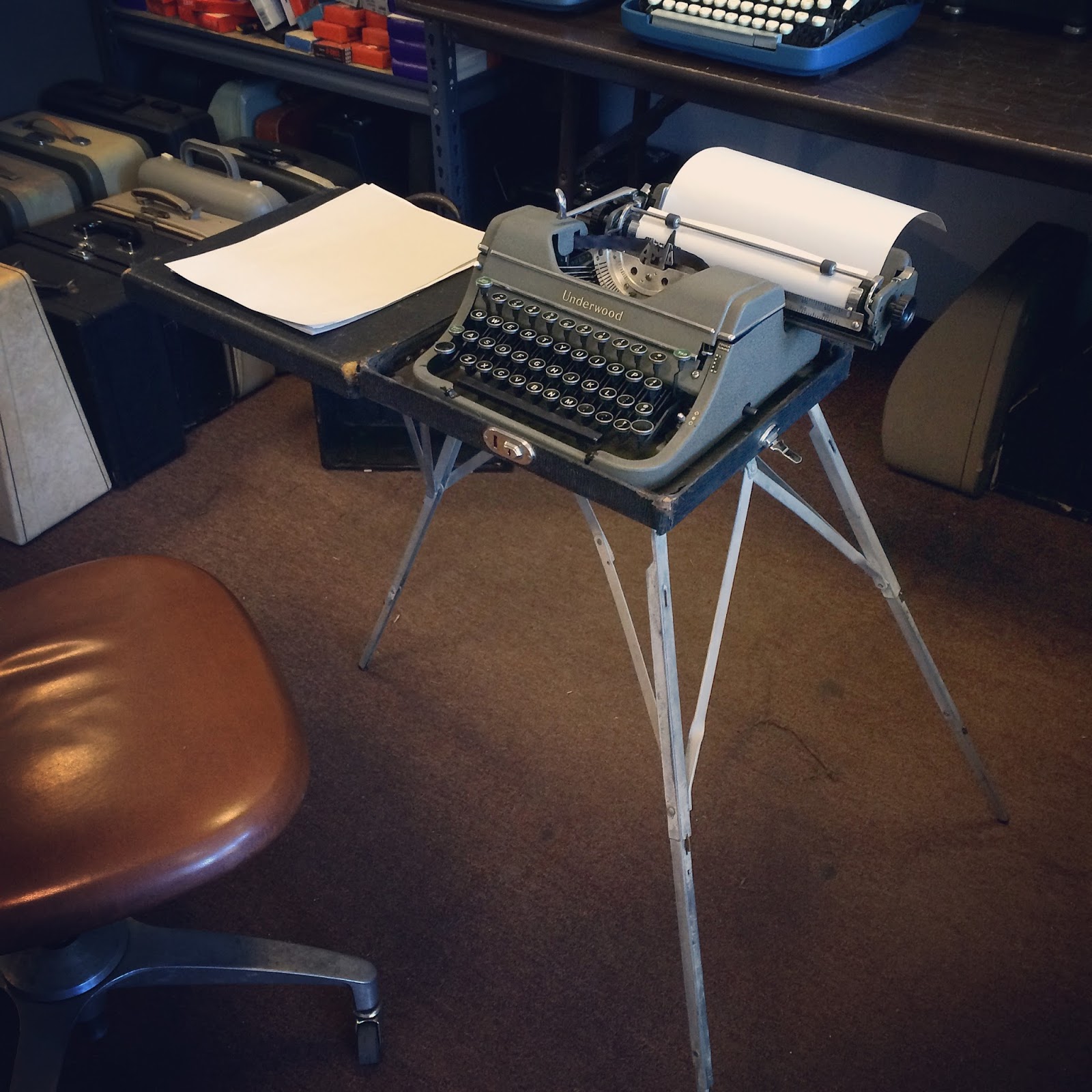 Life in a Typewriter Shop: A History Class With A Lot Of History In It.