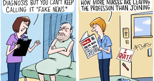 Royston Cartoons: Nursing Standard cartoons