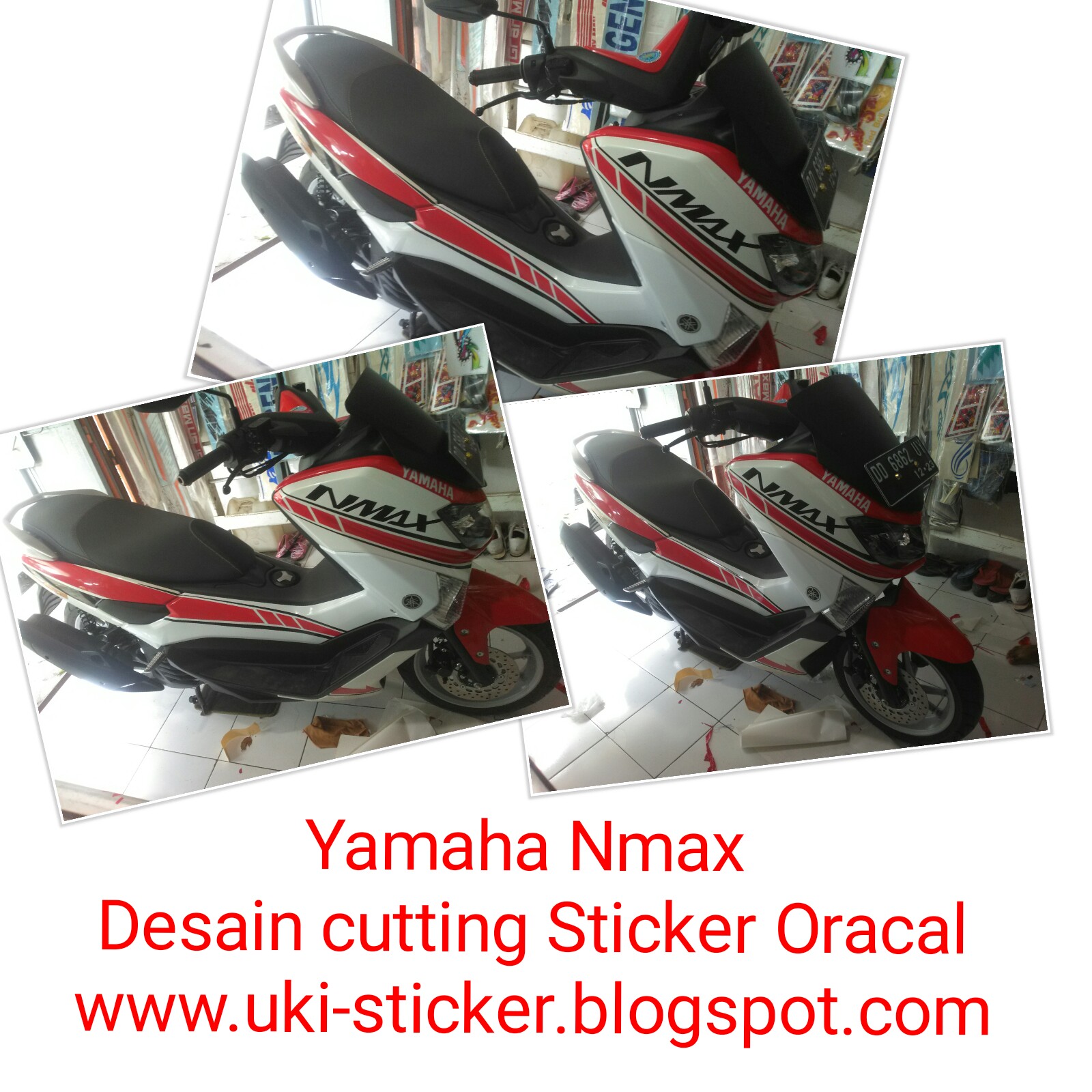 Tempat cutting sticker motor mobil di makassar: Hasil kerja Branding ...