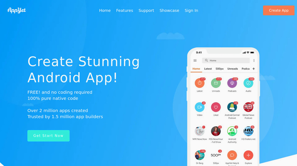 Cara Membuat Aplikasi Android dari Website atau Blog dengan AppYet