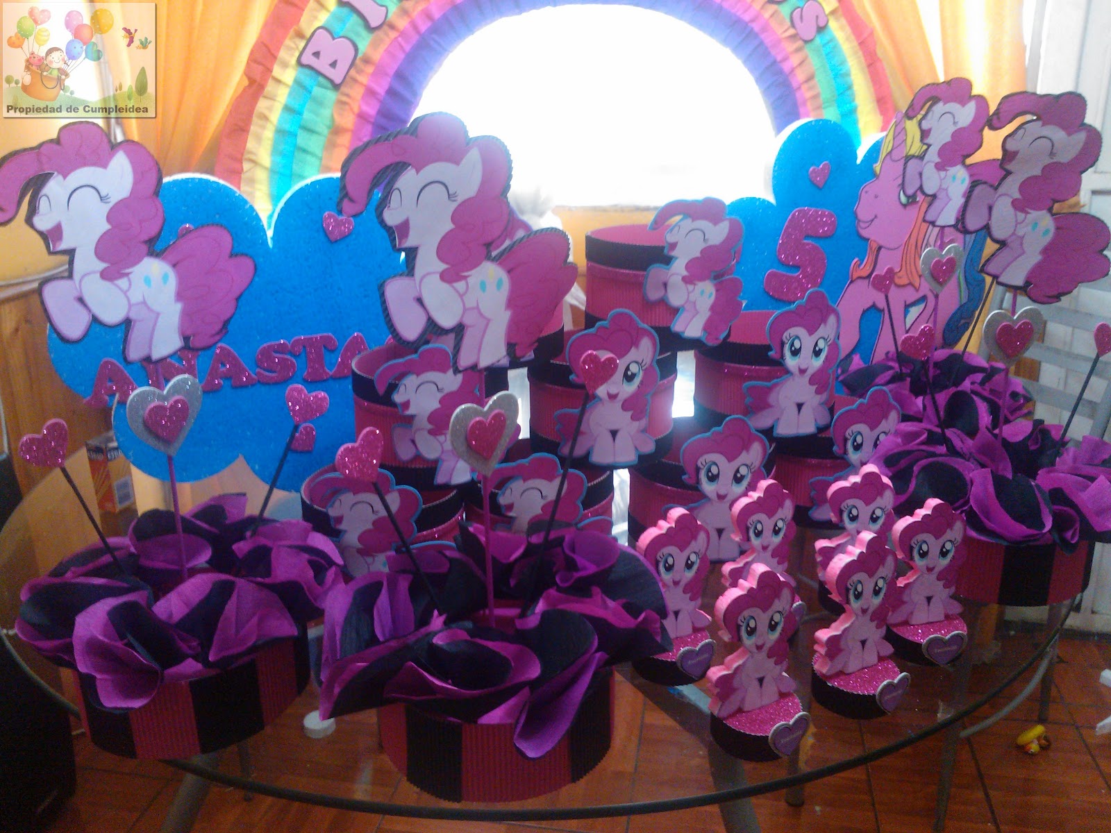 DECORACIONES INFANTILES: PINKIE PIE