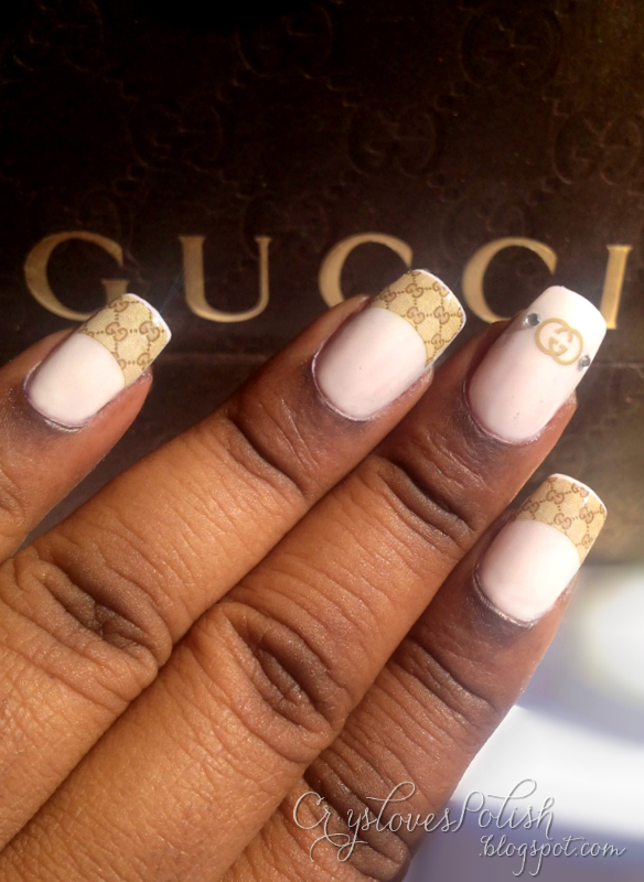 Gucci inspired nails | Crys Loves Polish