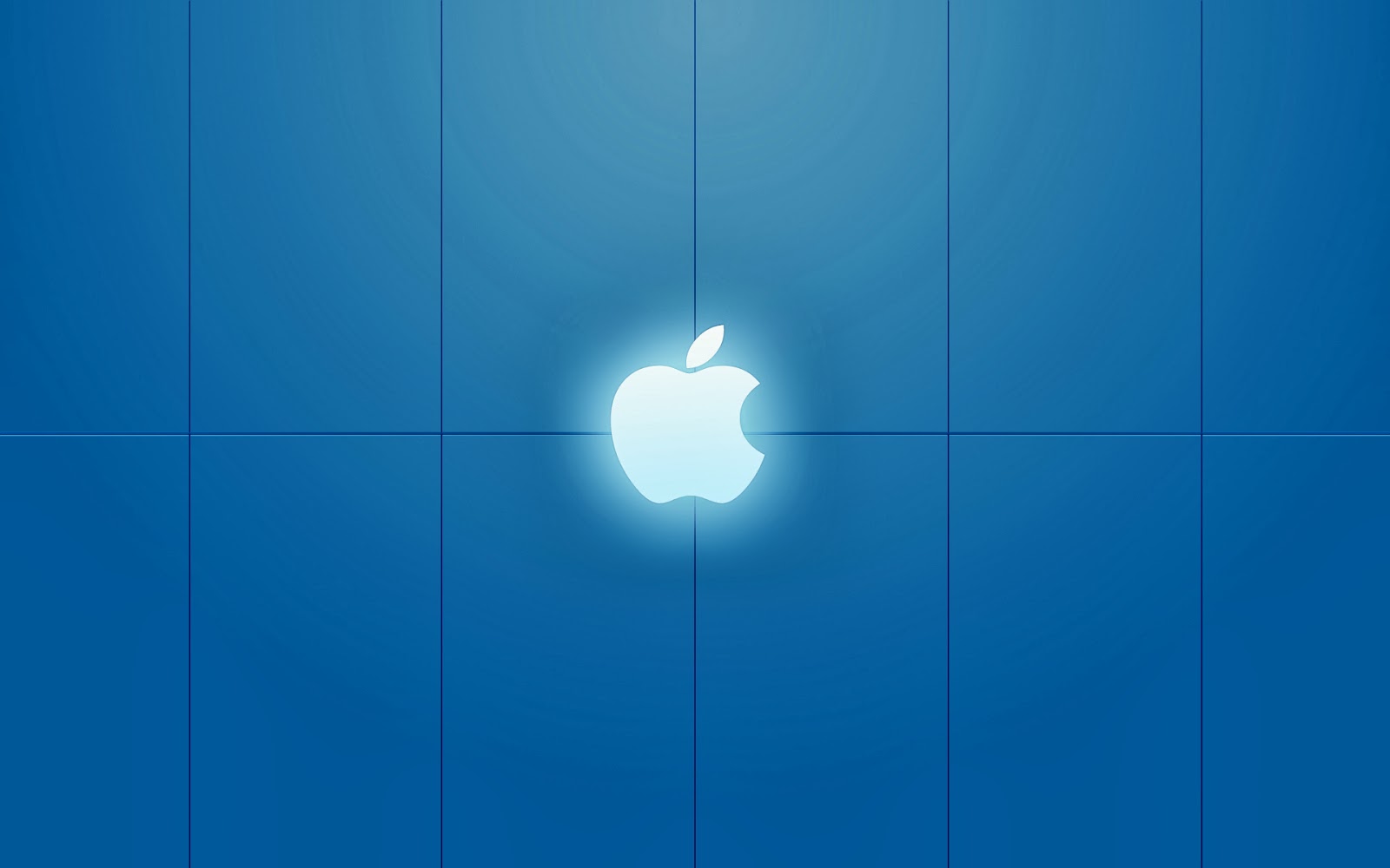 Fondo de Pantalla Apple en textura azul | Fondo Pantalla Online