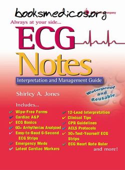 ECG Notes - Interpretation and Management Guide | booksmedicos