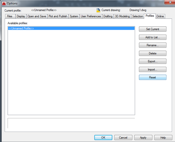 Cara Reset Setting AutoCAD Ke Pengaturan Awal Default Arz Desain cara-reset-setting-autocad-ke-pengaturan-awal-default-arz-desain
