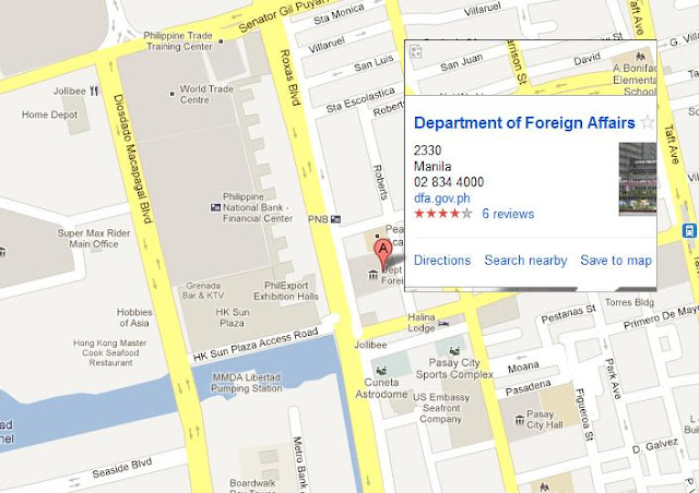 the viewing deck: DFA Red Ribbon Authentication Process