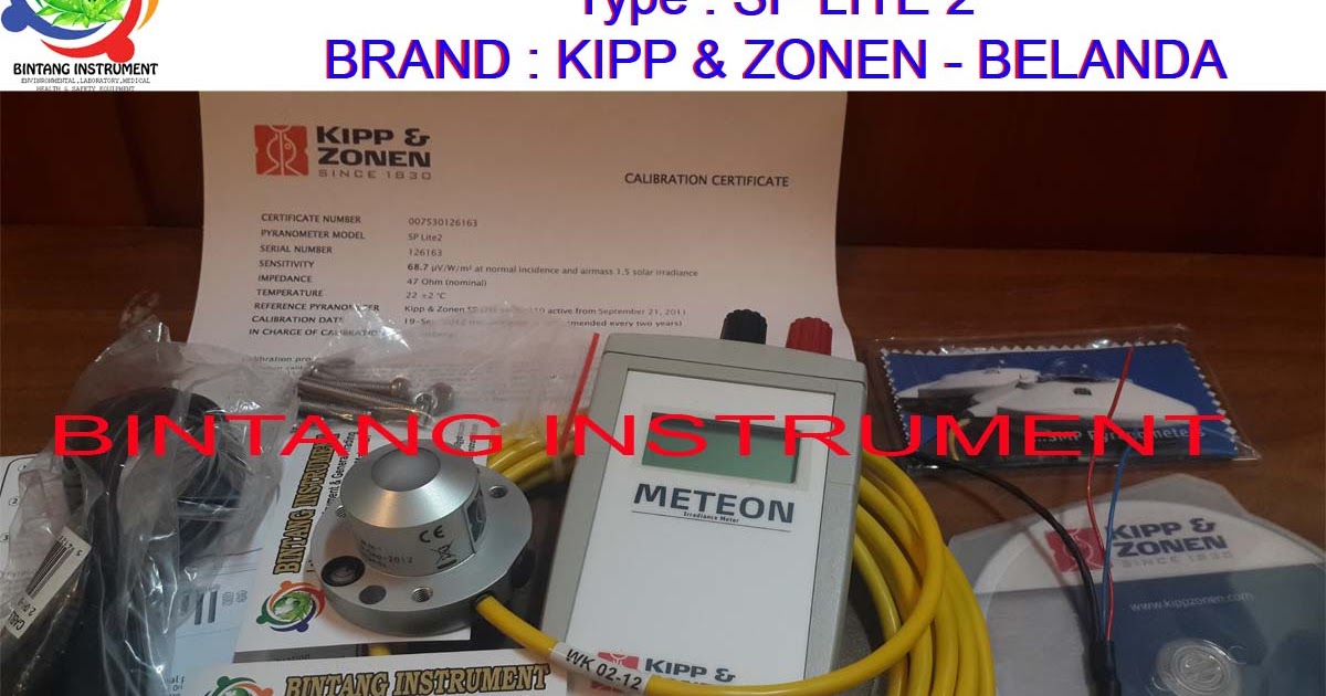 BINTANG INSTRUMENT : 081362449440 Jual Pyranometer KIPP & ZONEN alat ...